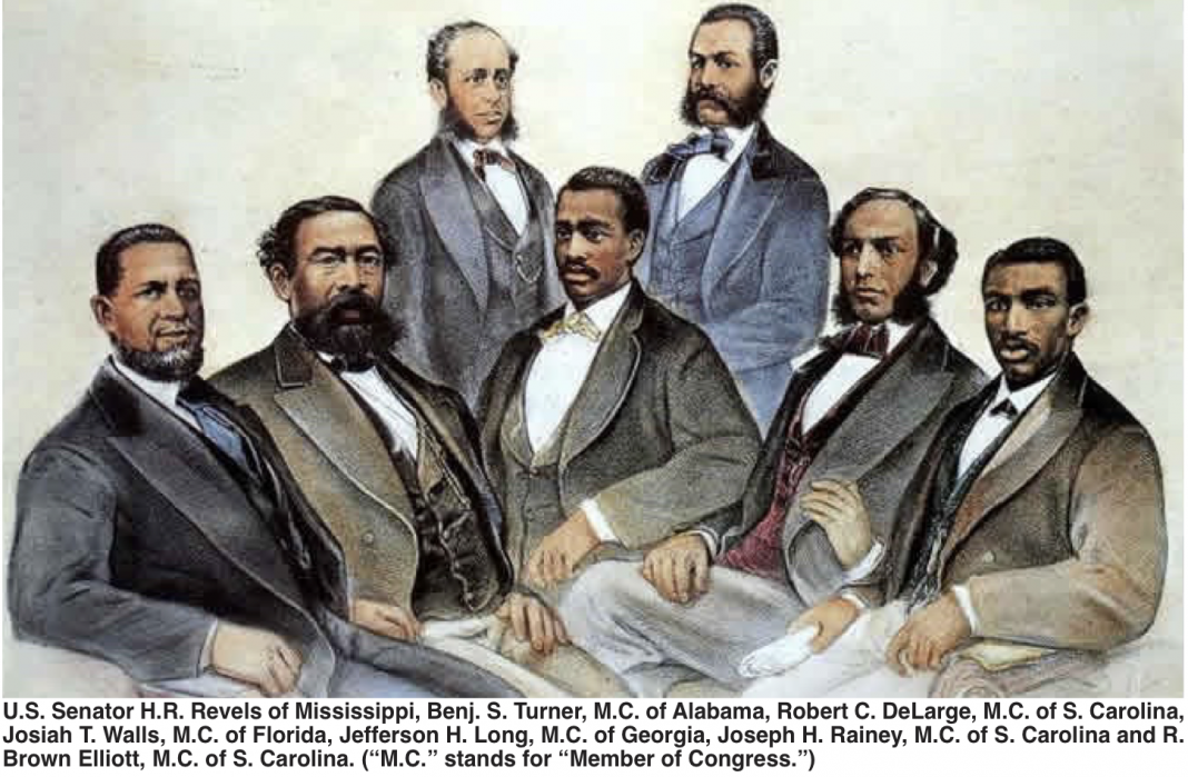 The First Black Senator and Representatives in the 41st and 42nd ...